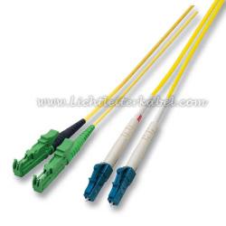 LWL Patchkabel E2000/APC-LC 9/125µm 1m OS2 | Preis: 34,31 EUR | Online Shop für Lichtleiterkabel ...